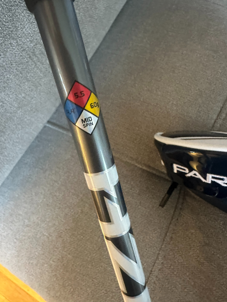 Added - Tpur ad di black 7s ping tip Paradym x 3 wood - - ventus tr ...