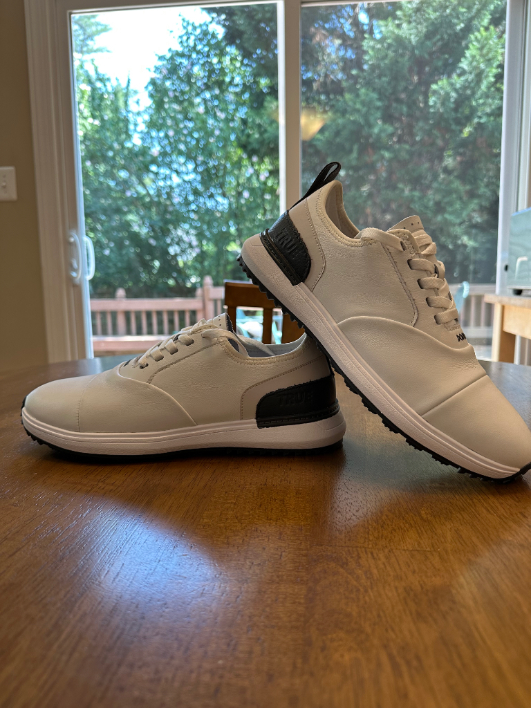True Linkswear Lux Pro Size 9.5 in Tour White / Grey Colorway - Brand ...