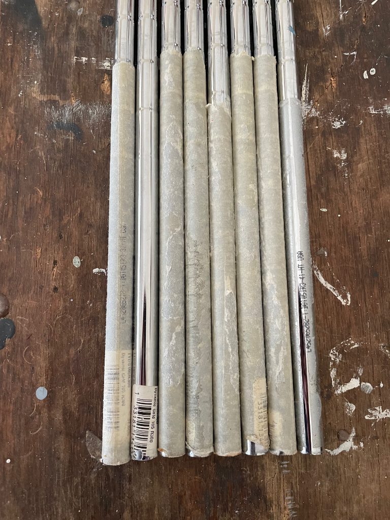 FS- jumbo max ultra lite large grips & dynamic gold 105 regular flex ...