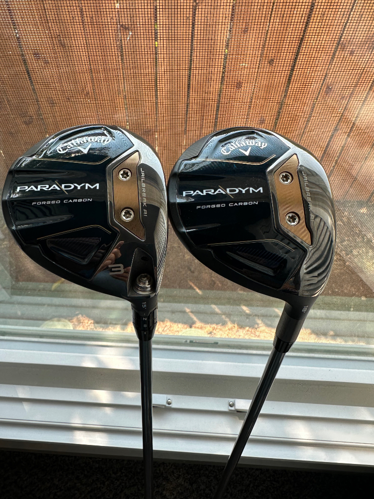 MINT Callaway Paradym Fairway wood Set - For Sale Archive-For Feedback ...
