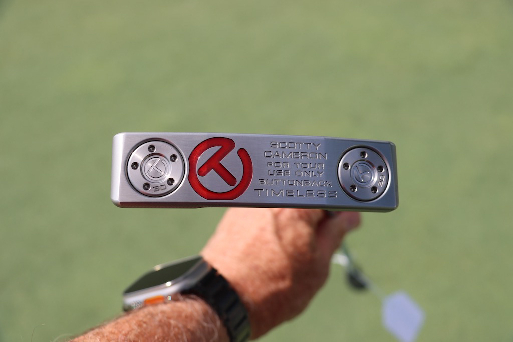 Peter Kuest's custom Cameron putter - 2023 Wyndham Championship - Tour ...
