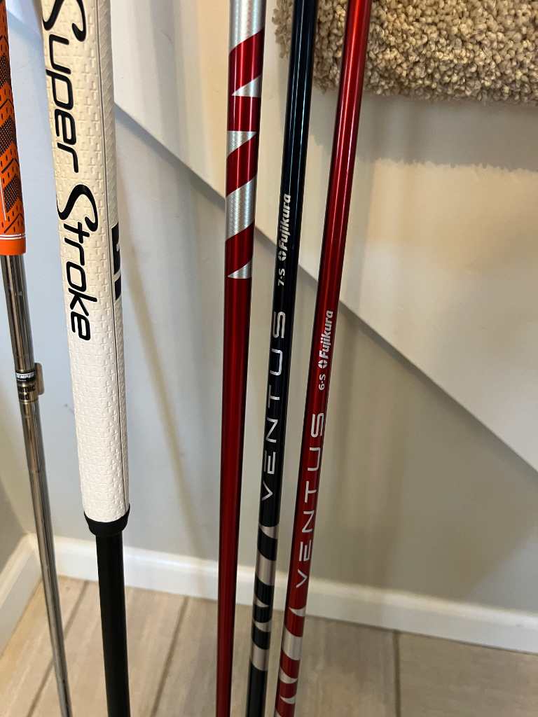 These clubs stink: Betti blacked out armlock, Vokey Low bounce k 58 ...