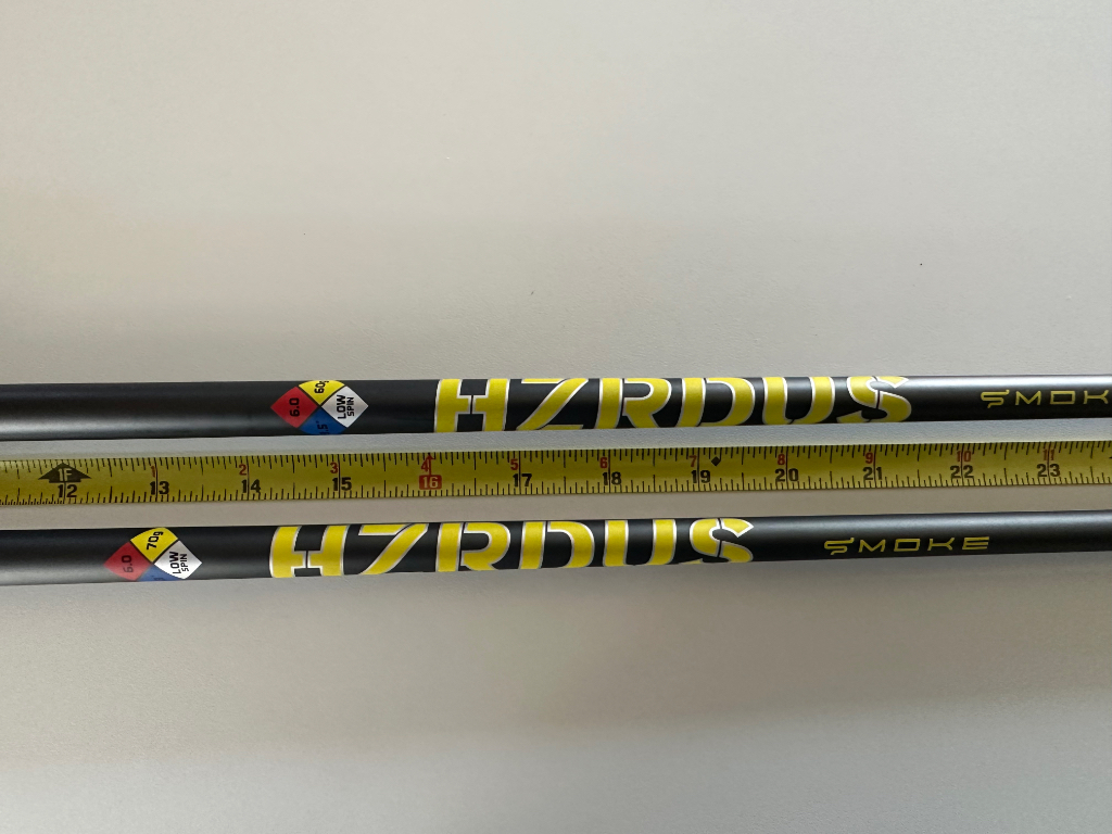 Shafts! PX HZRDUS Smoke Yellow, Riptide CB, Fuji Atmos blue TS - For ...