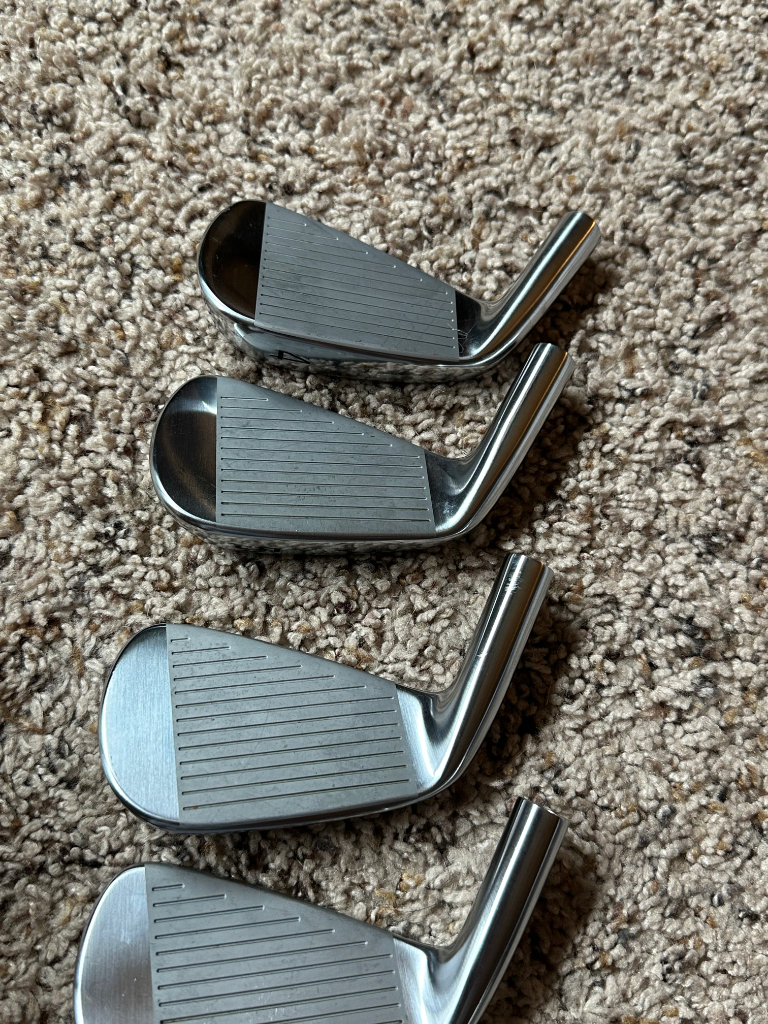 Mizuno iron heads 221 and 223 / TM M5 tour driver head - For Sale ...
