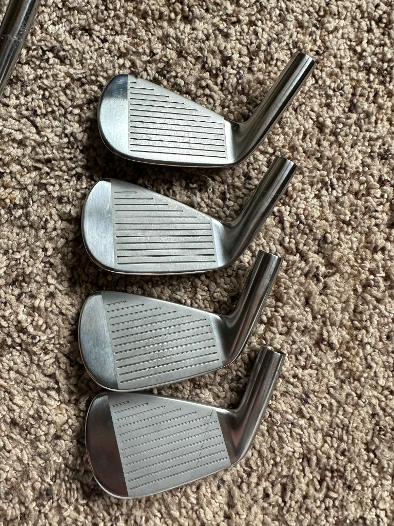 Mizuno iron heads 221 and 223 / TM M5 tour driver head - For Sale ...