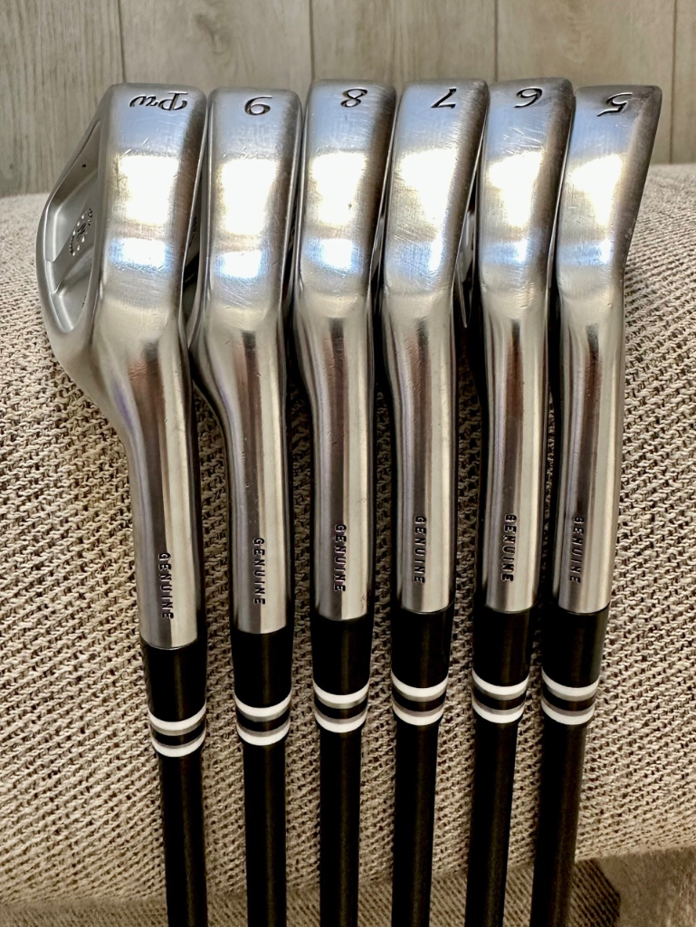 MIURA CB 57 Golf IRONS 5-PW Near Mint! LA GOLF Shafts BB&F Ferrules ...