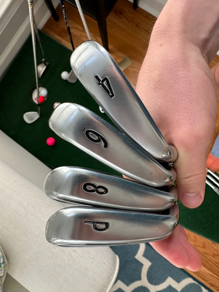 (ALL SOLD) Excellent condition Titleist AP2s and Hanger training aid ...