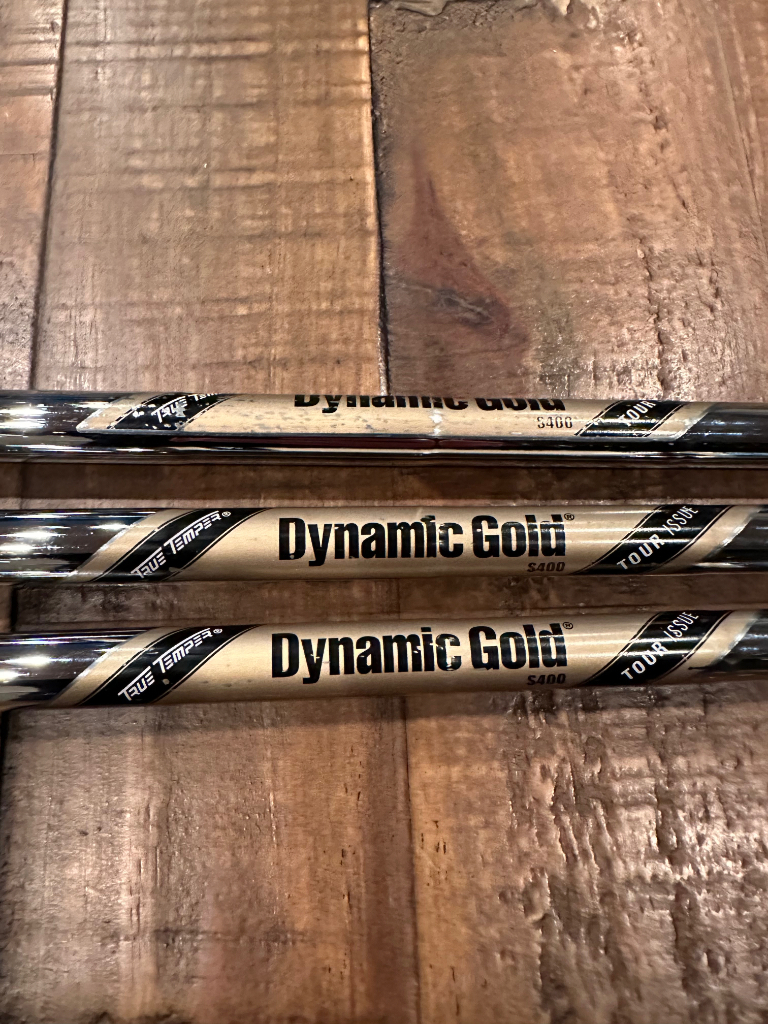 SOLD! Dynamic Gold Tour Issue S400 Wedge Pulls - set of 3! - For Sale ...