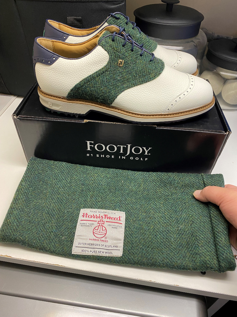 BRAND NEW - Footjoy Harris Tweed Golf Shoes - For Sale Archive-For ...