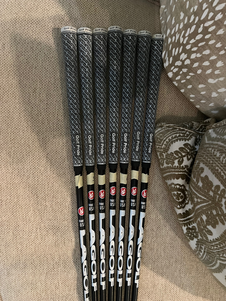 🏌🏻‍♂️🏌🏻‍♂️🏌🏻‍♂️LA GOLF L Series iron shafts Stiff 4-PW👀👀👀 - For Sale ...
