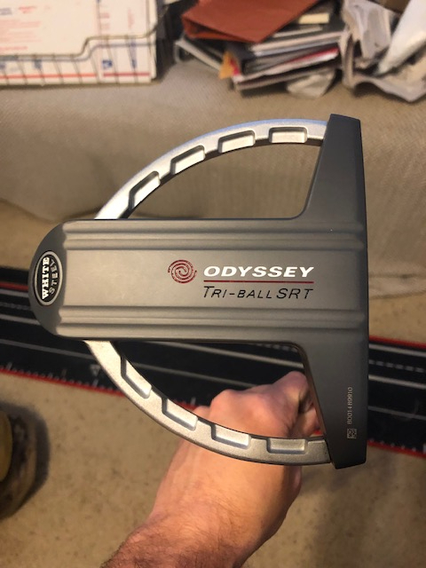 SC300 Launch Monitor, Srixon Shark Staff Bag, Odyssey Tri-Ball putter ...