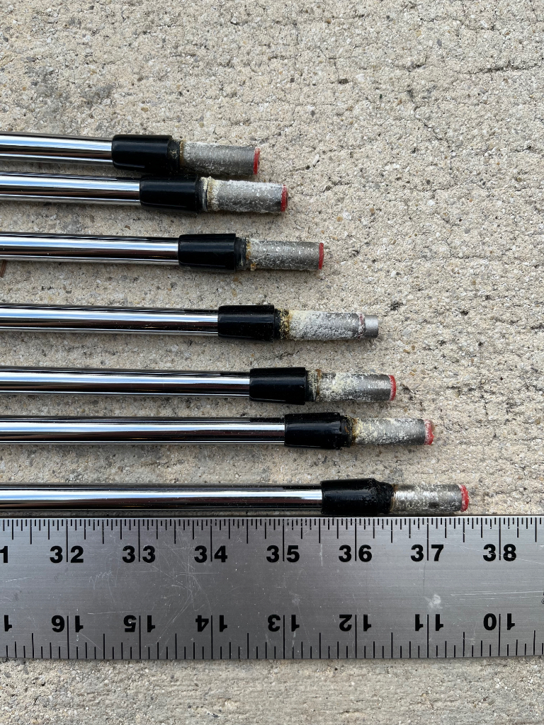 DI and IZ hybrid shafts, Dynamic Gold Onyx wedge shafts, Dynamic Gold ...