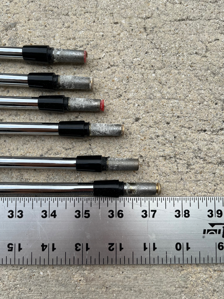 DI and IZ hybrid shafts, Dynamic Gold Onyx wedge shafts, Dynamic Gold ...