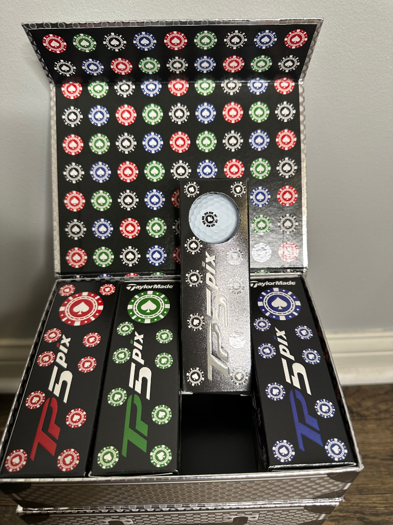 Taylormade TP5 Pix Poker Golf Balls - For Sale Archive-For Feedback ...