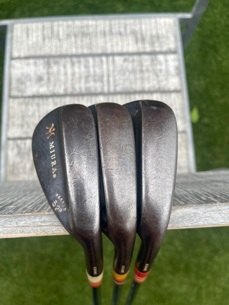 🎄 Set of raw Miura Wedges 52* 56* 60* BB&F - SOLD 🎄 - For Sale Archive ...