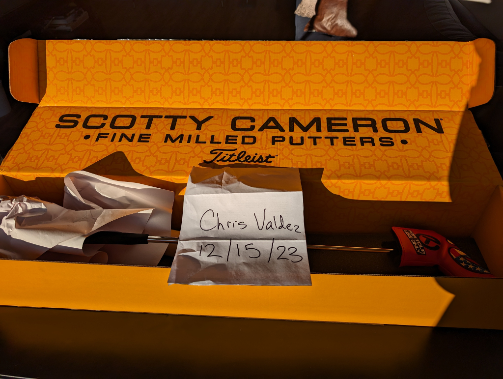 SOLD Scotty Cameron Timeless TT (Tour Type) SSS Chromatic Bronze & Blue ...