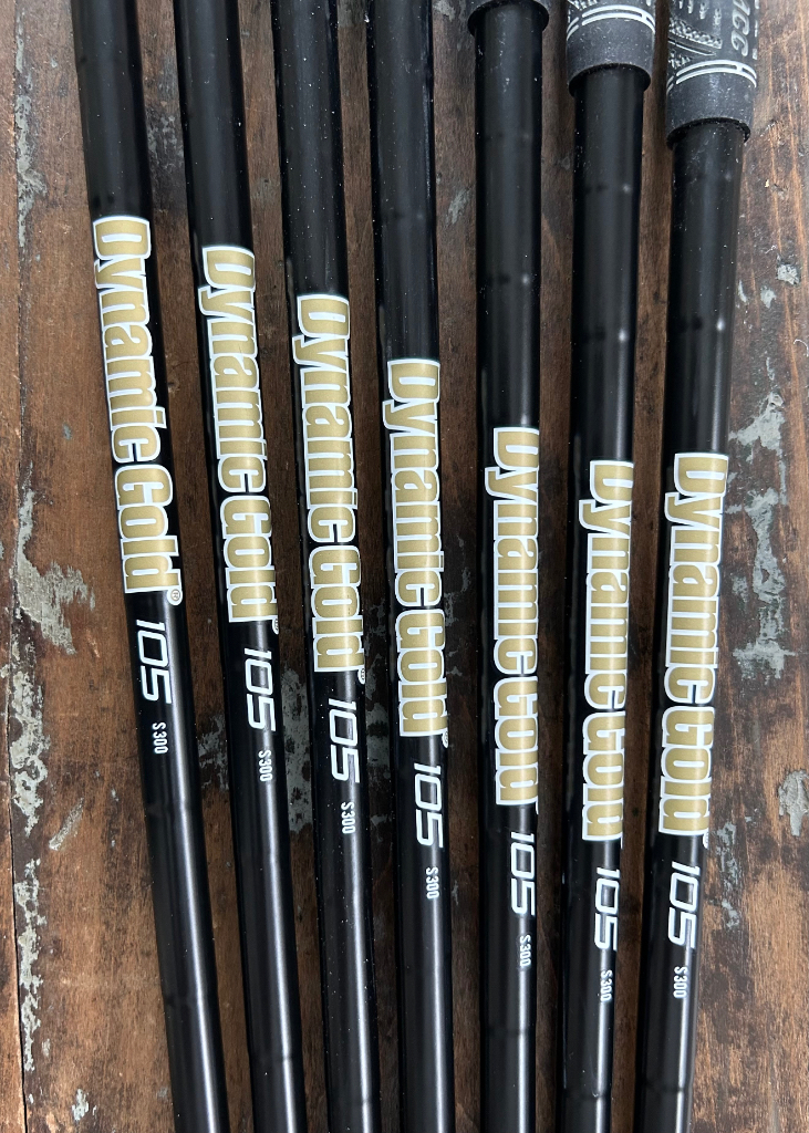 True Temper Dynamic Gold 105 Black Onyx - (4-PW shafts) - For Sale ...