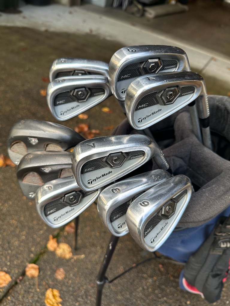 Taylormade TP ~ MC 2011 3-PW (C-Taper 125 +1/2") PRICE DROP - $240 ...