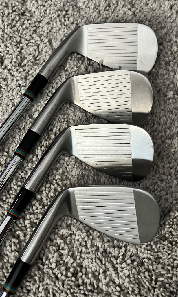 *FINAL PRICE DROP* HandMade Stix Larry Bobka (LB-1) irons 4-PW ...