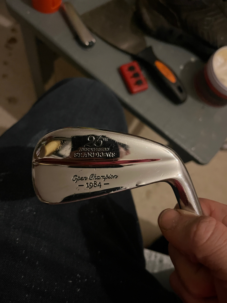 25th anniversary at Andrews golf clubs - Hickory, Persimmon and Classic ...