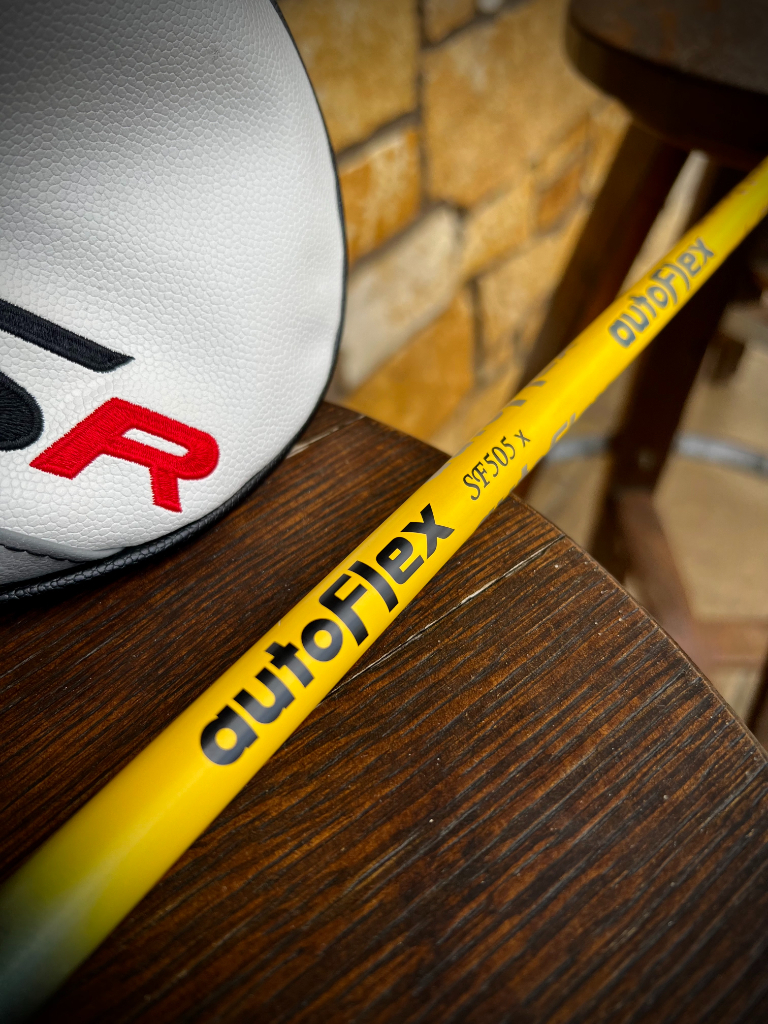 YELLOW Autoflex SF505X with Titleist adapter w/ NO1 Pro Grip ***LOWER ...