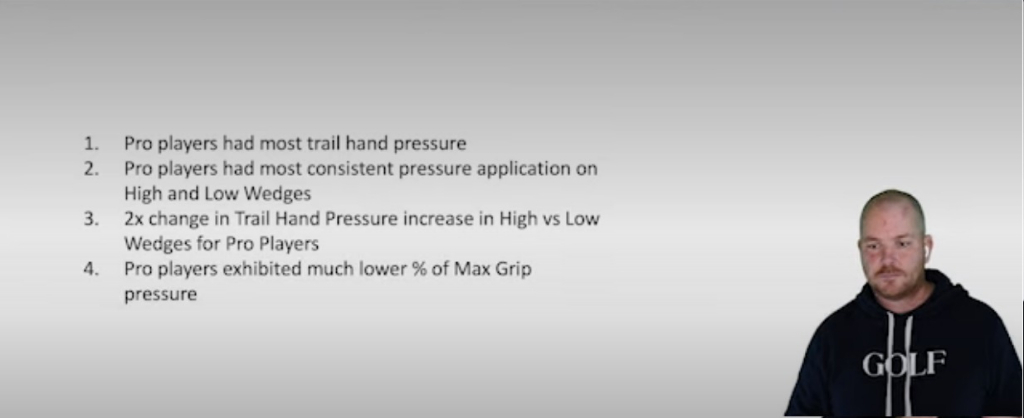 Grip Pressure Study by The Golf lab - Instruction & Academy - GolfWRX