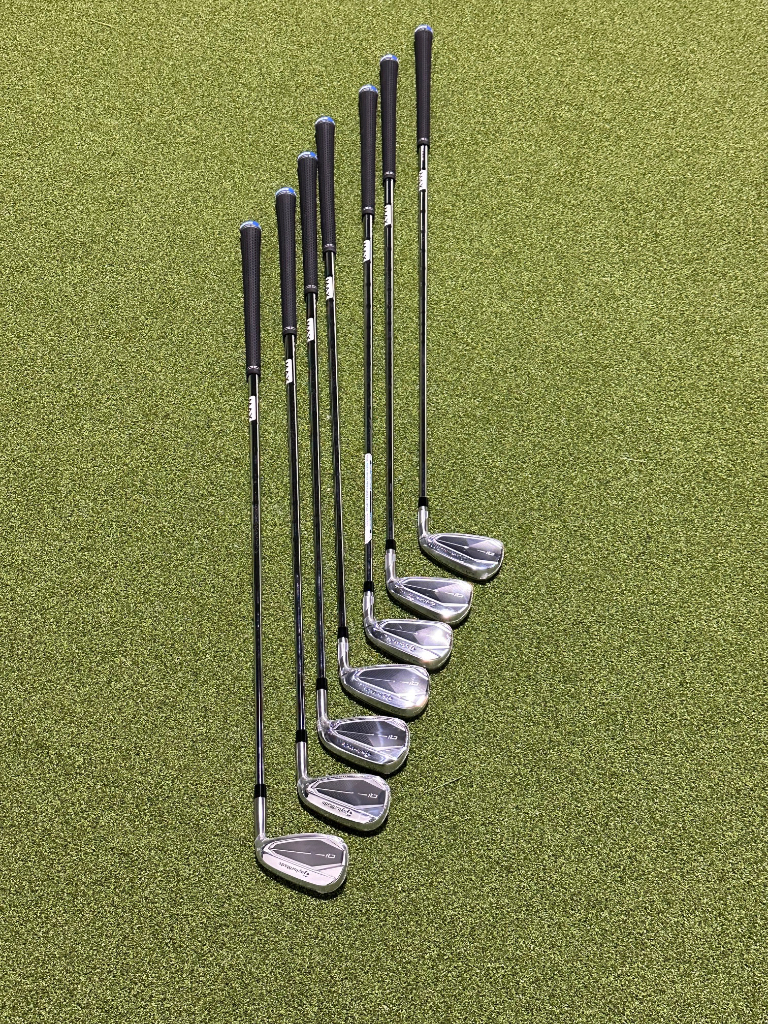 Taylormade Qi10 Irons. 5-PW, AW Fujikura Blue TR Graphite 6R and KBS ...