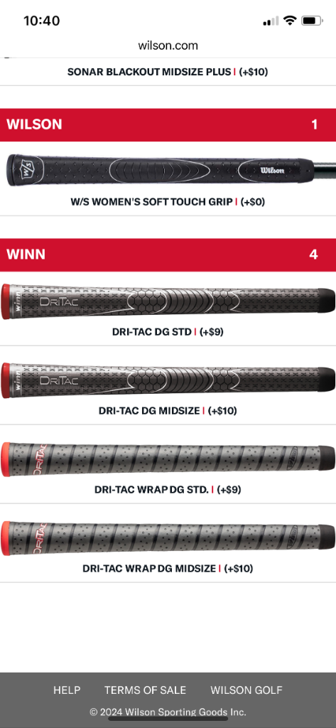 Wilson 2024 new staff blade/cb, dynapower forged, staff wedges, staff ...