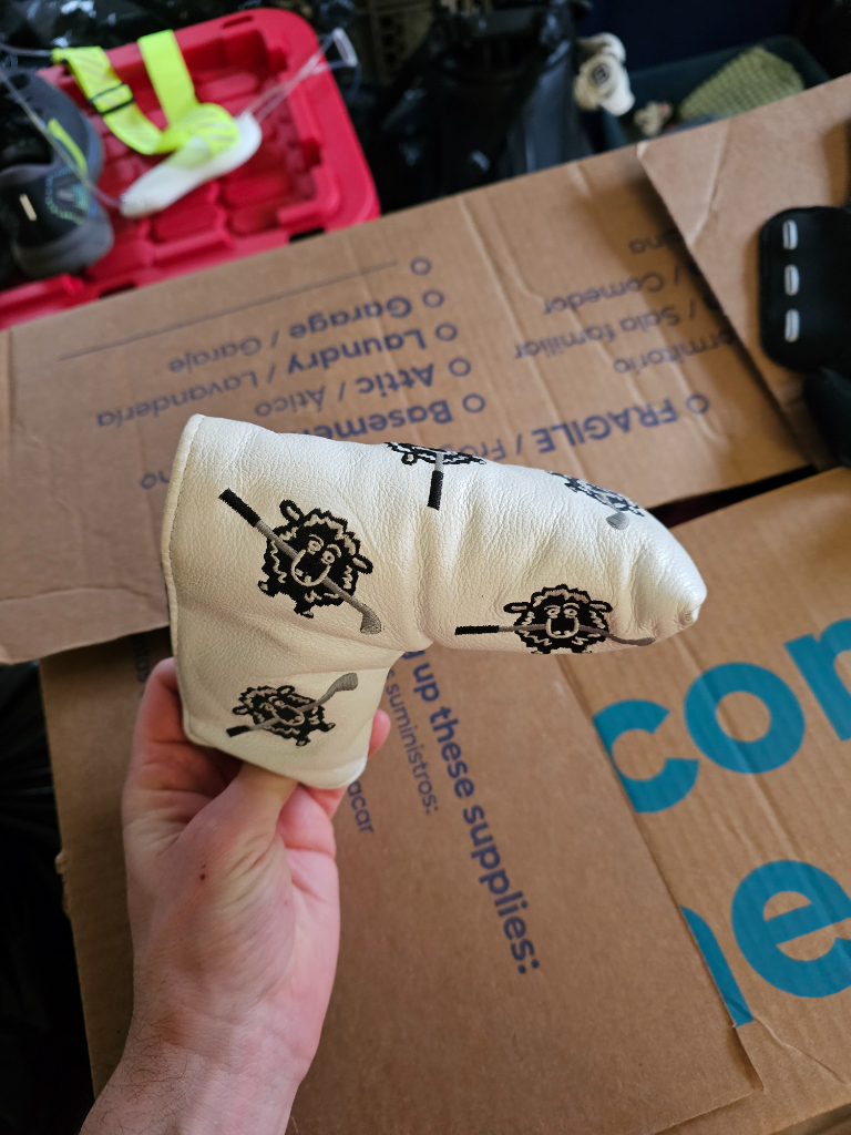 Winston putter cover black sheep golf - For Sale Archive-For Feedback ...