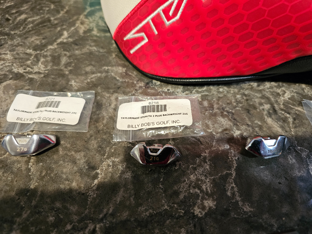 Stealth 2 + 10.5 and weights, Titleist adapters & Tool, BB&F ferrule ...
