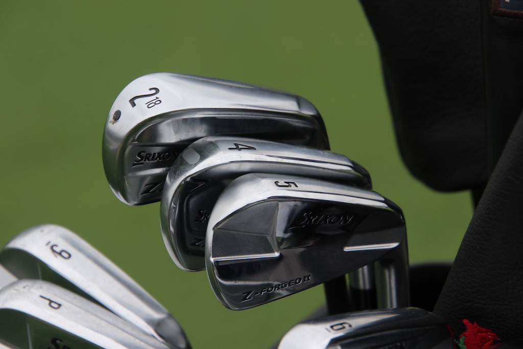 Justin Rose testing Srixon Z Forged II irons – 2024 Arnold Palmer ...