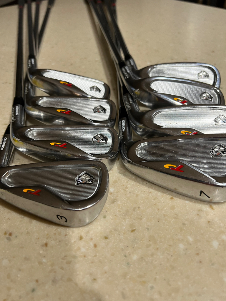 Taylormade TP Japan Miura Forge 3-PW and Titleist U505 4 with AD DI ...