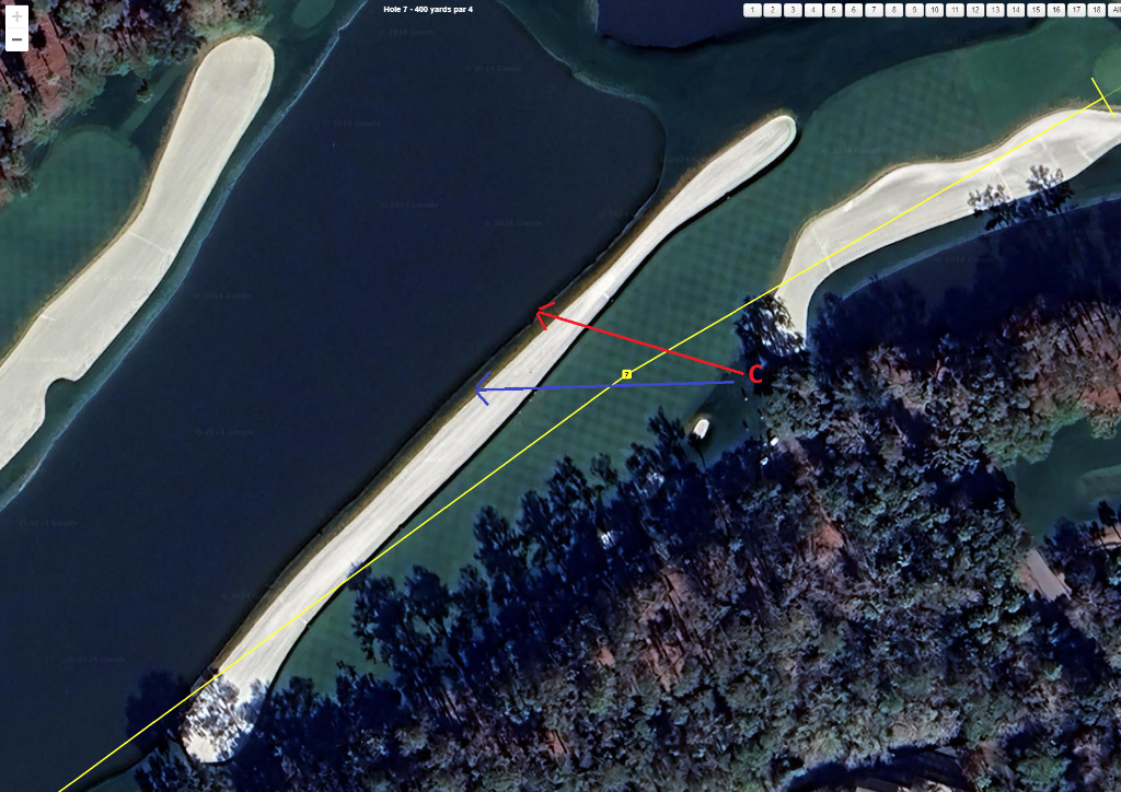 Rory's Drop Yesterday After Hitting Into Lateral Hazard - Rules of Golf ...