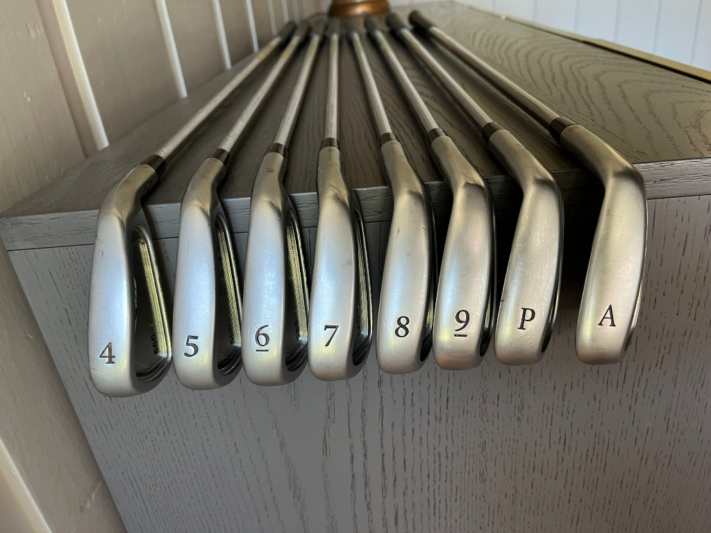 Forged Cavity Backs with Steelfiber i95 stiff-matching wedges, Wishon ...