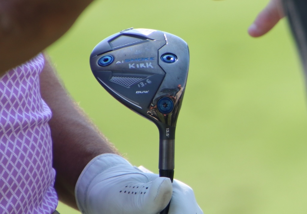 Christian Bezuidenhout - testing new Callaway Ti 340 mini driver - 2024 ...