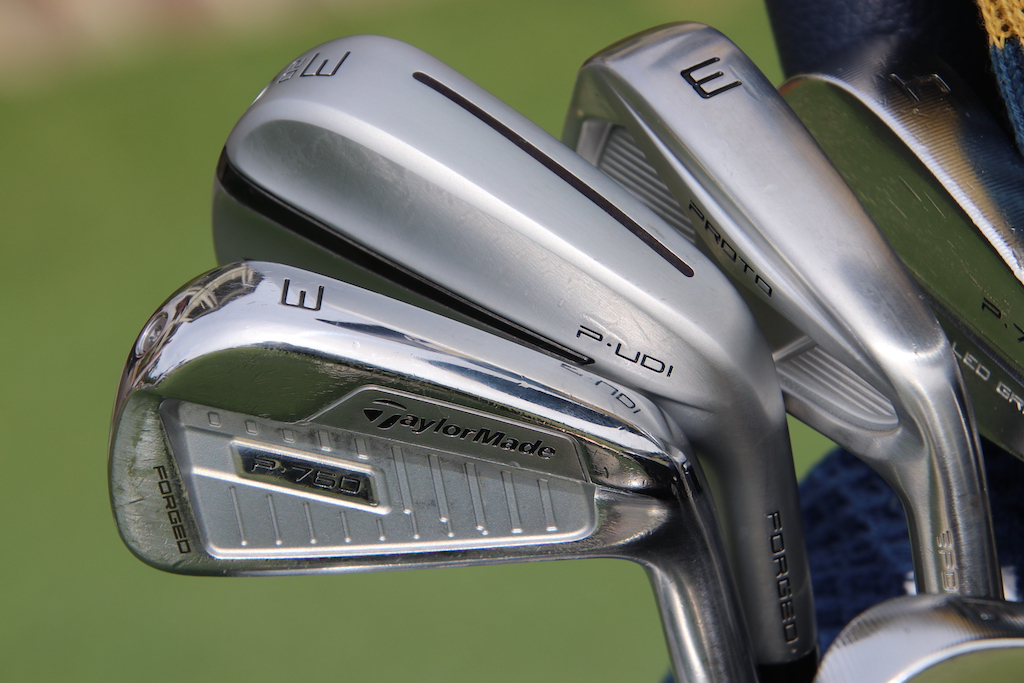 Tommy Fleetwood testing a Logan Olson "C-Groove" custom putter (and ...