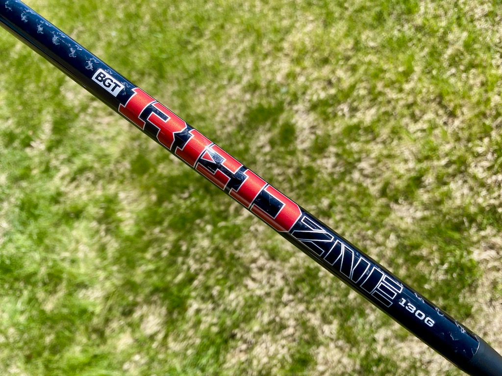 Breakthrough Golf Technology (BGT) RedZNE Wedge Shaft! In-Hand Photos ...