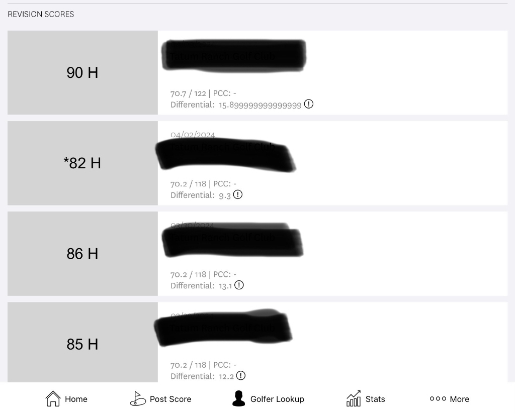 Exceptional Score Reduction - Rules of Golf and Etiquette - GolfWRX