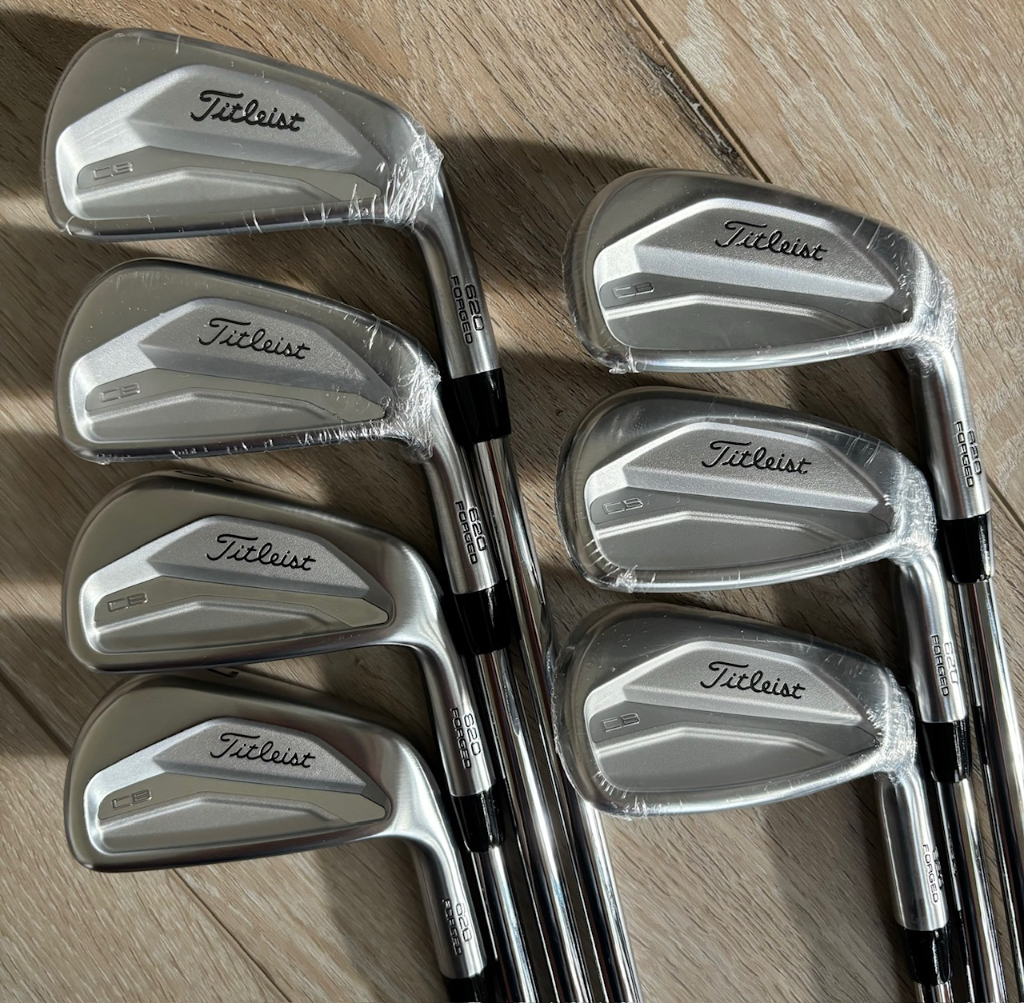PRICE DROP New Titleist 620 CB irons 4-PW Modus 125X shafts / $400 ...
