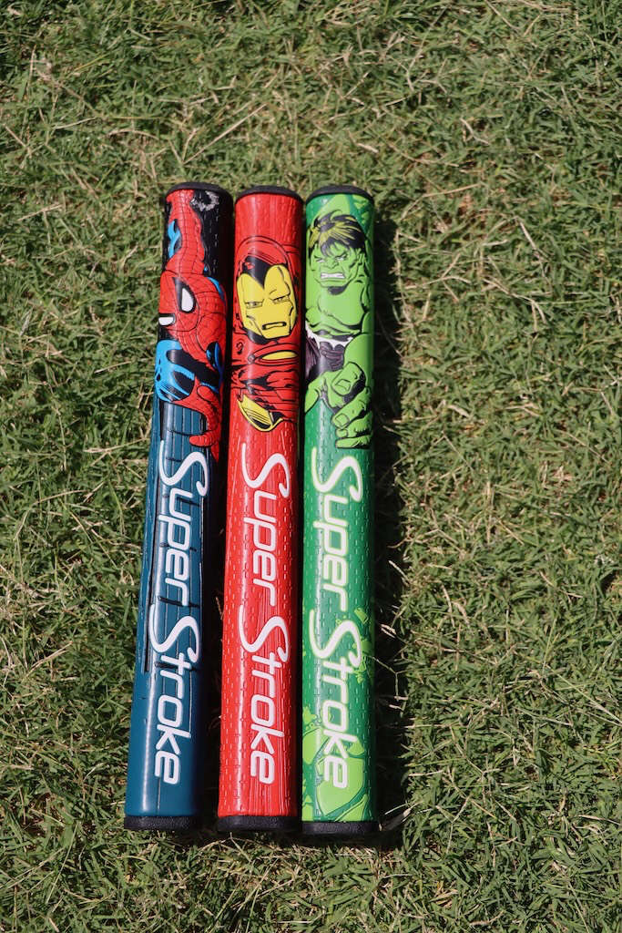 New Super Stroke Marvel comic themed grips - 2024 Charles Schwab ...