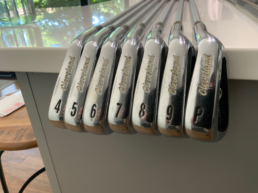 Cleveland CG7 Tour “C” Stamp 4-PW; Callaway Epic Forged Star Irons 6-PW ...
