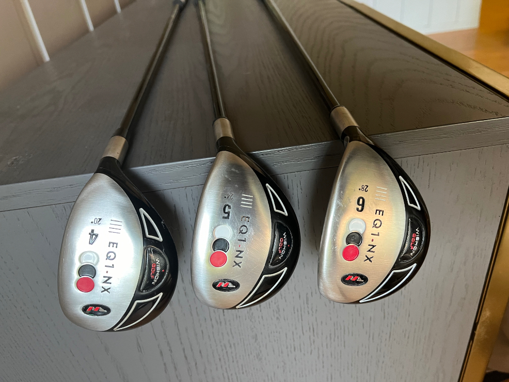 Flightscope Mevo, Bridgestone Deep Face Driver Head, Wishon EQ1-NX ...