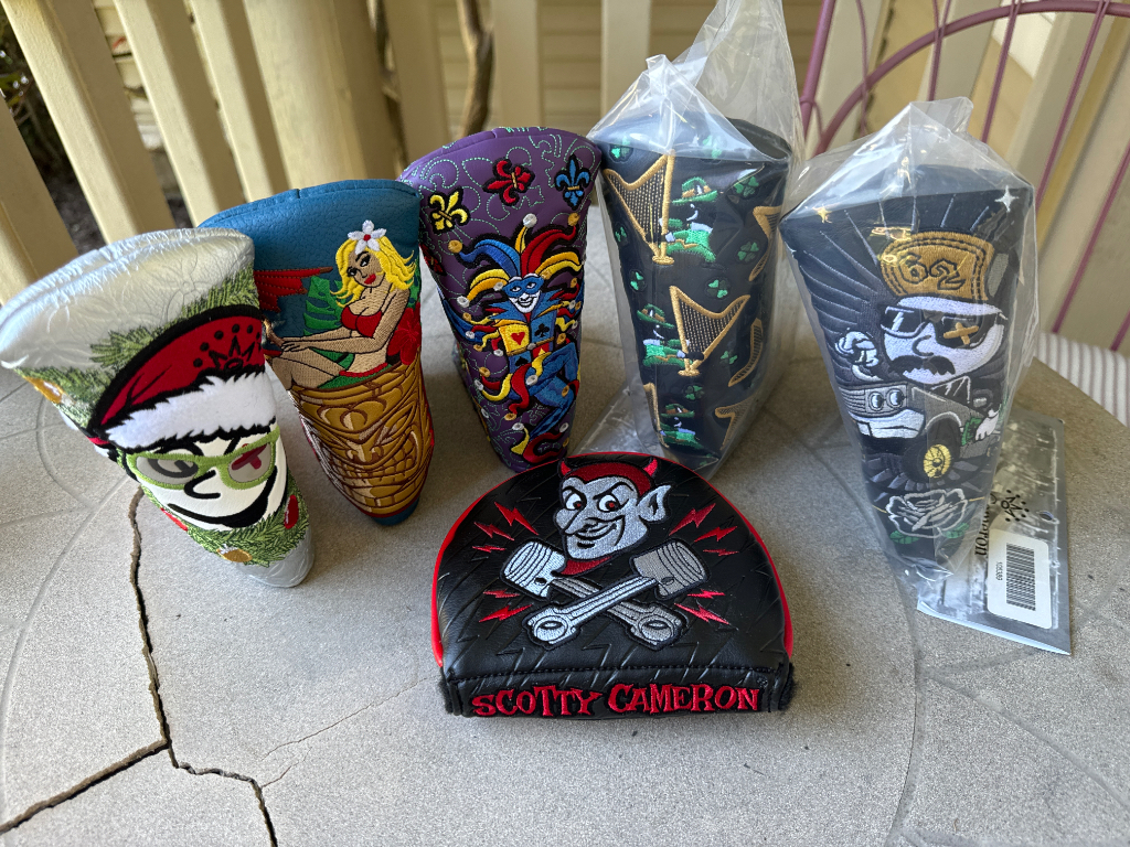 Scotty Cameron Headcovers, Greyson & Peter Millar print polos - For ...