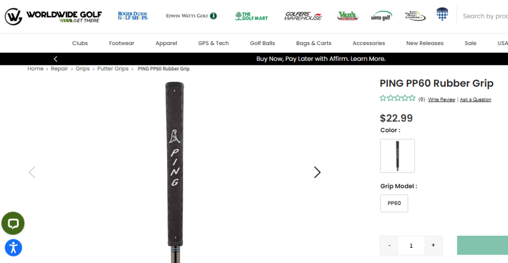 What putter grip matches this ping - Putters - GolfWRX