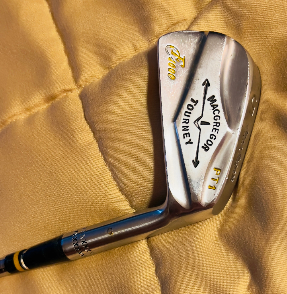 Classic McGregor Tourney PT1 Copper Faced Irons - Hickory, Persimmon ...