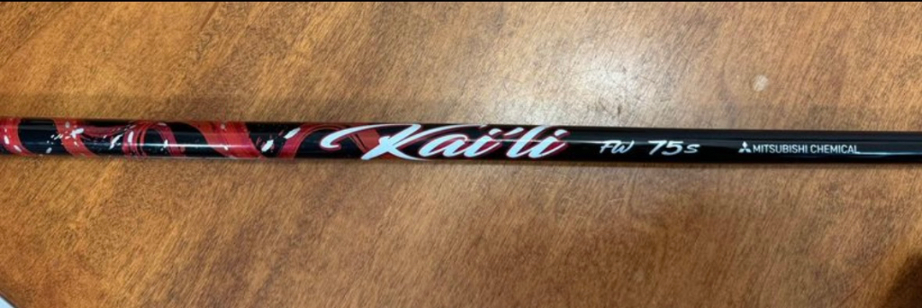 $50 TaylorMade fairway shaft! Kaili Red 7S - For Sale Archive-For ...