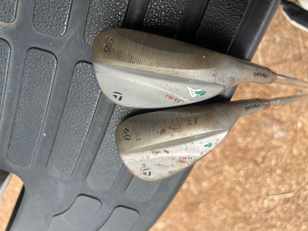 TM Tiger Raw Wedges 56/60—Ventus TR Black 6X TM Tip—HZRDUS RDX Smoke ...