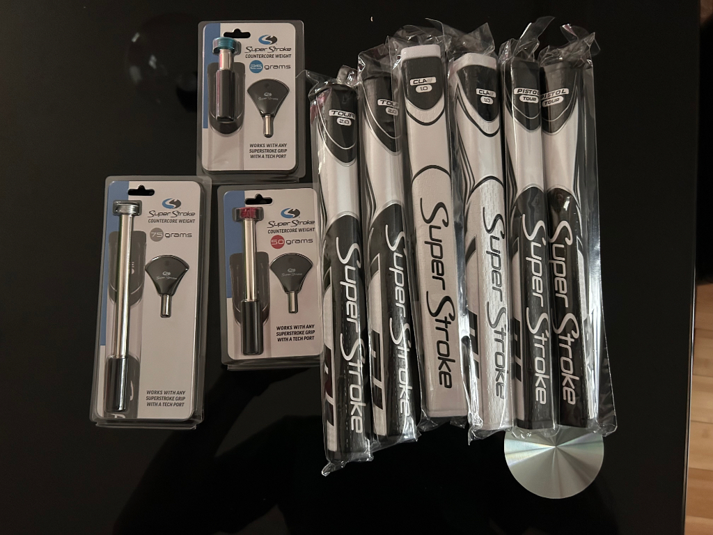 MEMBER REVIEWS: SuperStroke Putter Grip Testing! 3 Grips + CounterCore ...