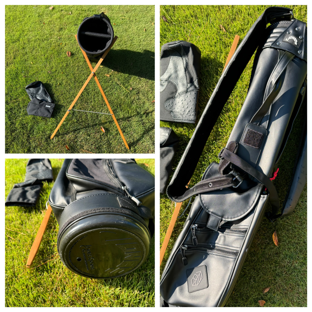 Jones Utility Rover Carry Setup // Trestle Sticks // Seamus Headcovers ...