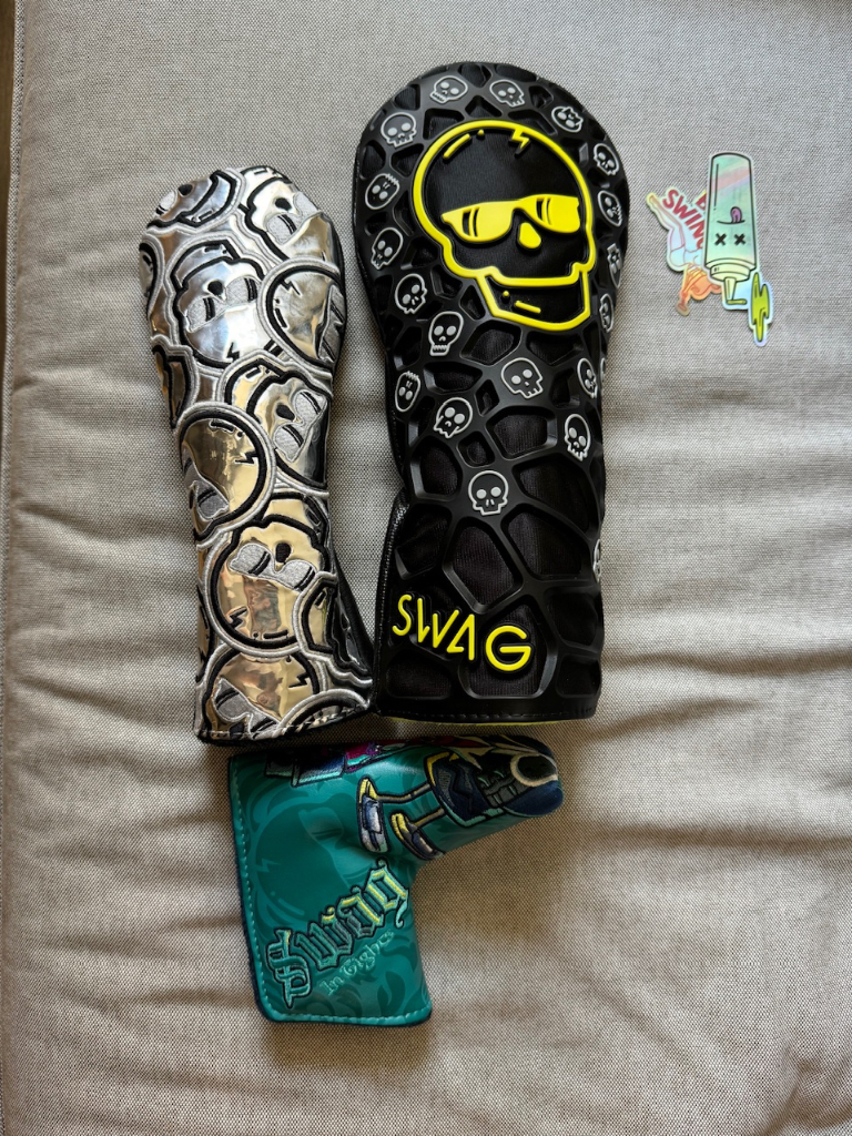 Swag headcovers and accessories - driver/fairway headcover sold - For ...